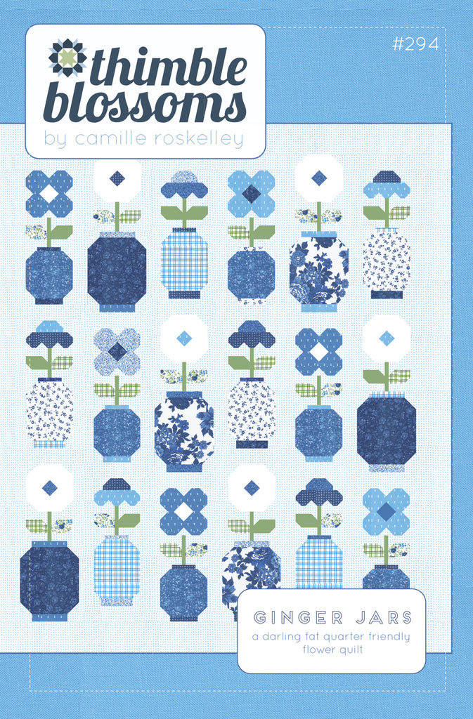 Blueprint pattern bundle PDF – Thimble Blossoms