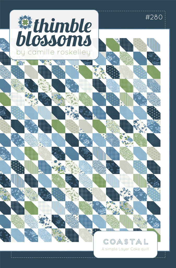 Coastal - PAPER pattern – Thimble Blossoms