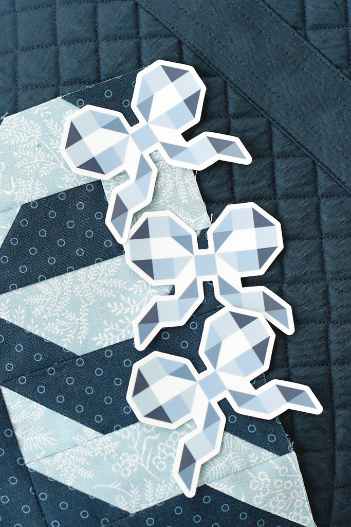 Darling bow Vinyl Sticker – Thimble Blossoms