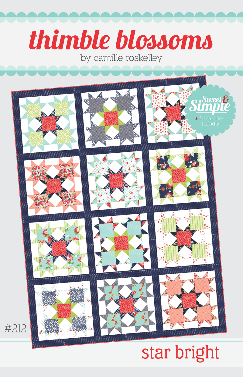 Star Bright - PDF pattern – Thimble Blossoms