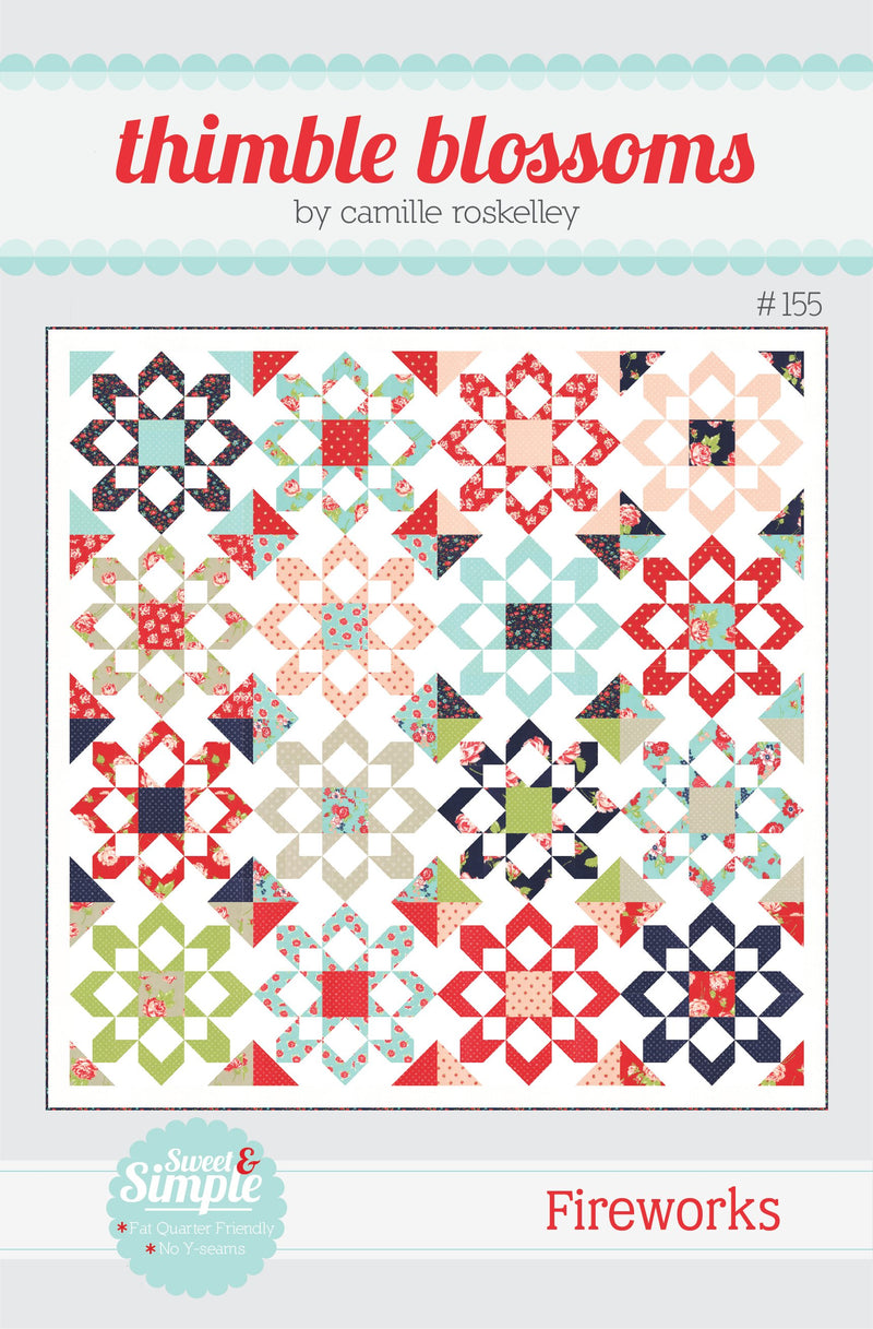Fireworks - PAPER pattern – Thimble Blossoms