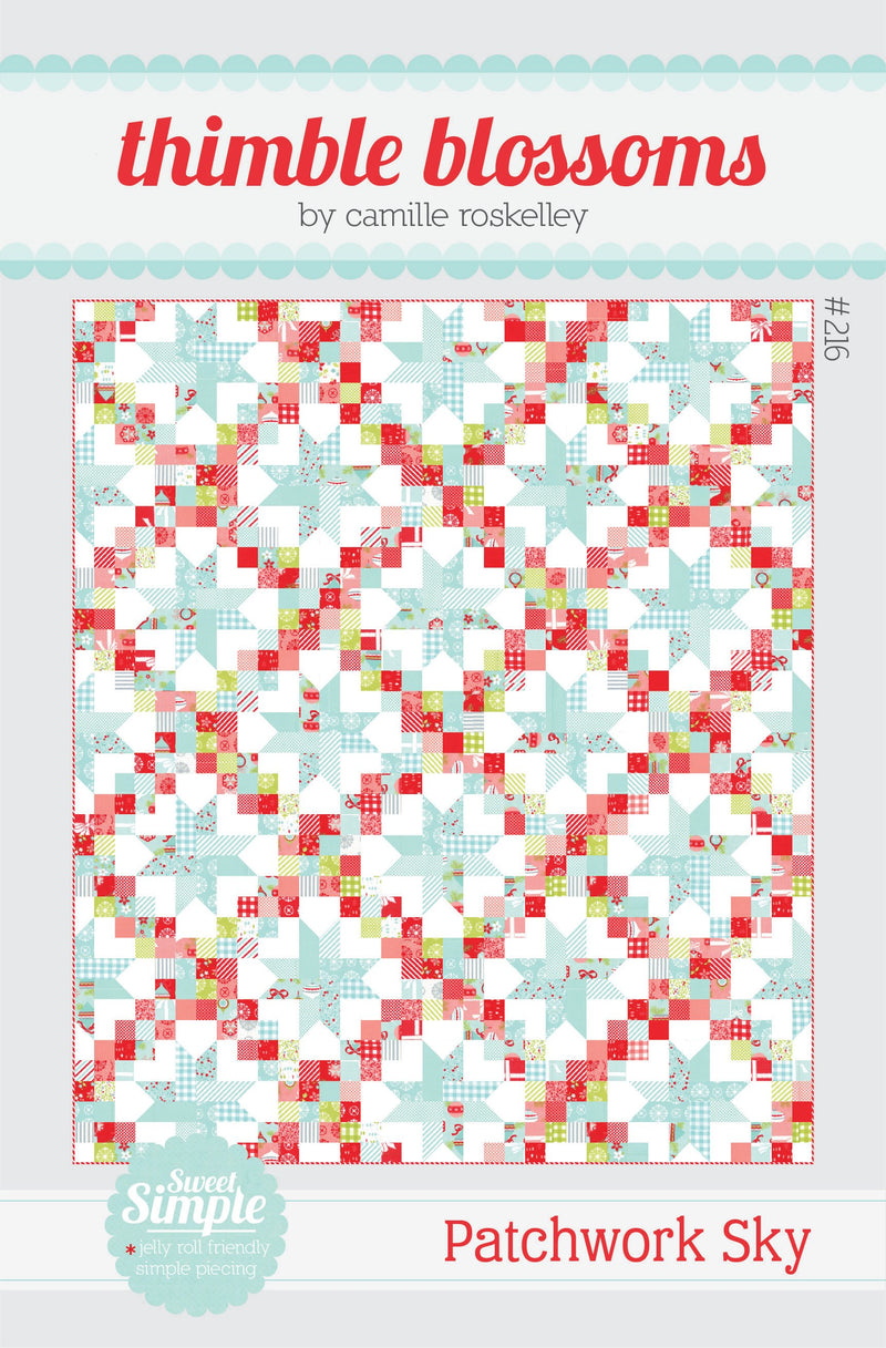 Patchwork Sky - PDF pattern – Thimble Blossoms