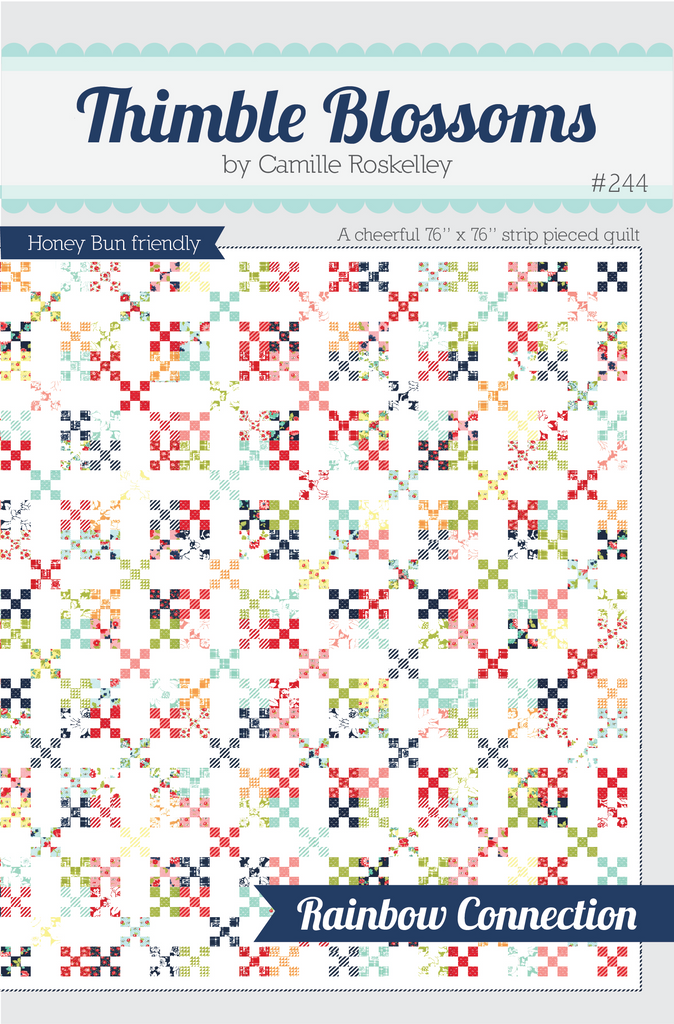 Rainbow Connection - PDF pattern – Thimble Blossoms