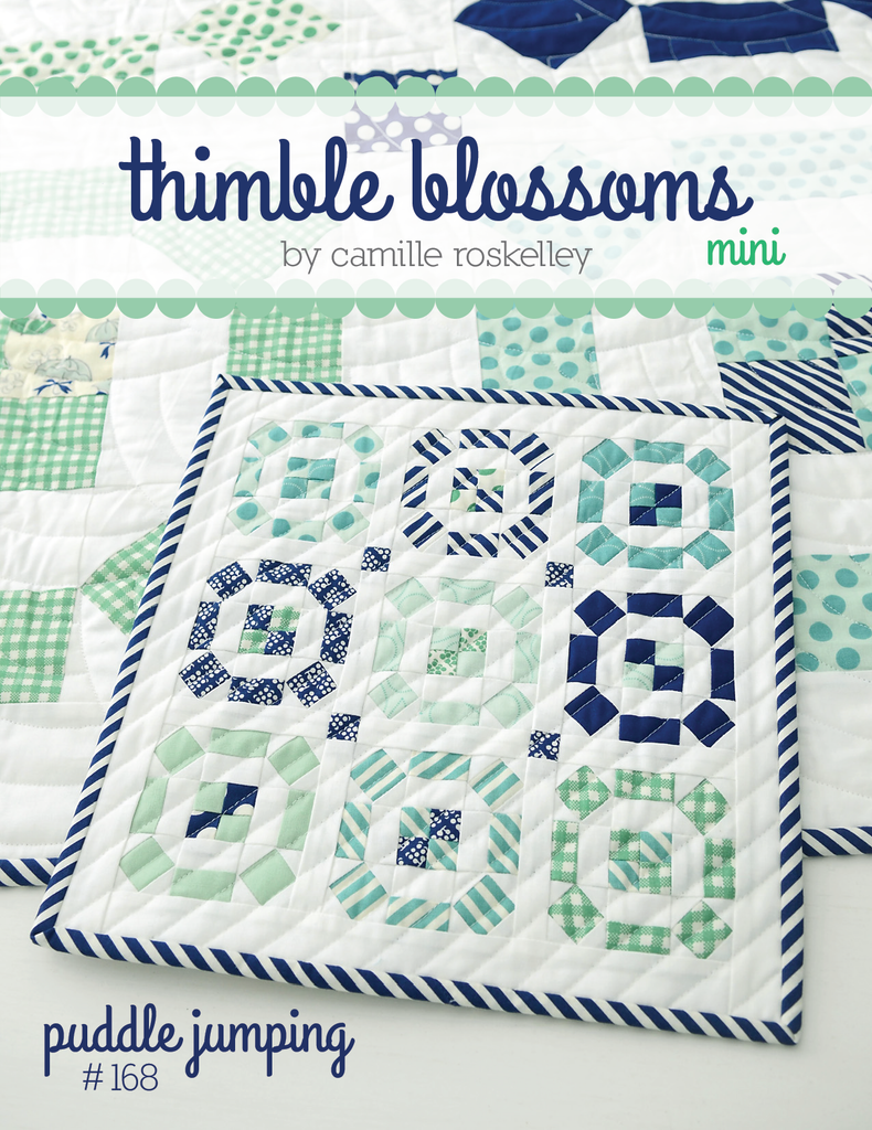 MINI Puddle Jumping - PDF pattern – Thimble Blossoms