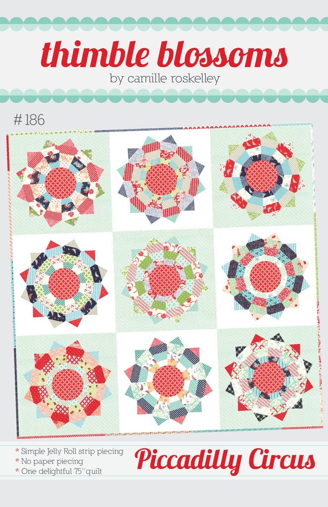 Piccadilly Circus - PDF pattern – Thimble Blossoms